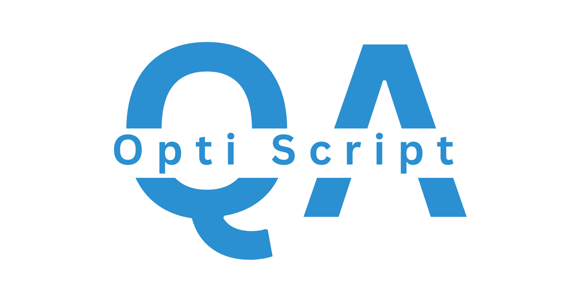 Automation Testing Our Services Optiscript Qa